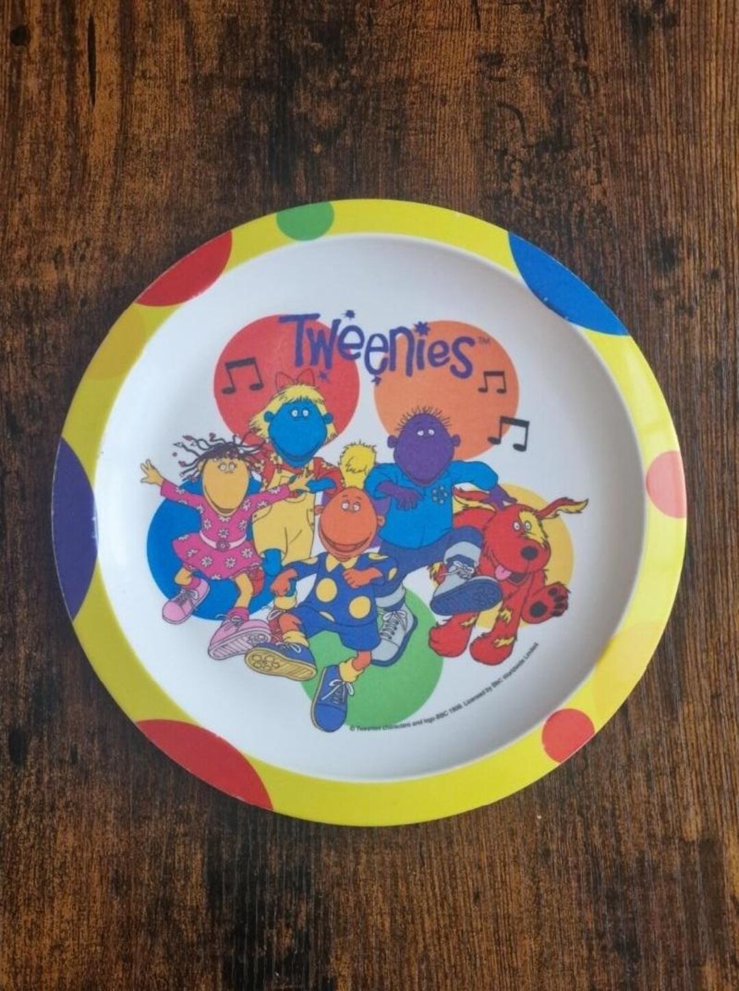 Retro Vintage BBC Tweenies 1990s Plastic Plate - Etsy UK
