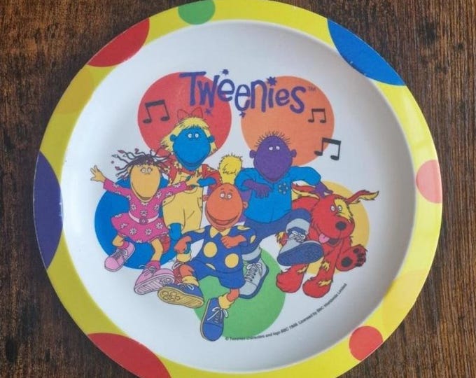 Retro Vintage BBC Tweenies 1990s Plastic Plate - Etsy