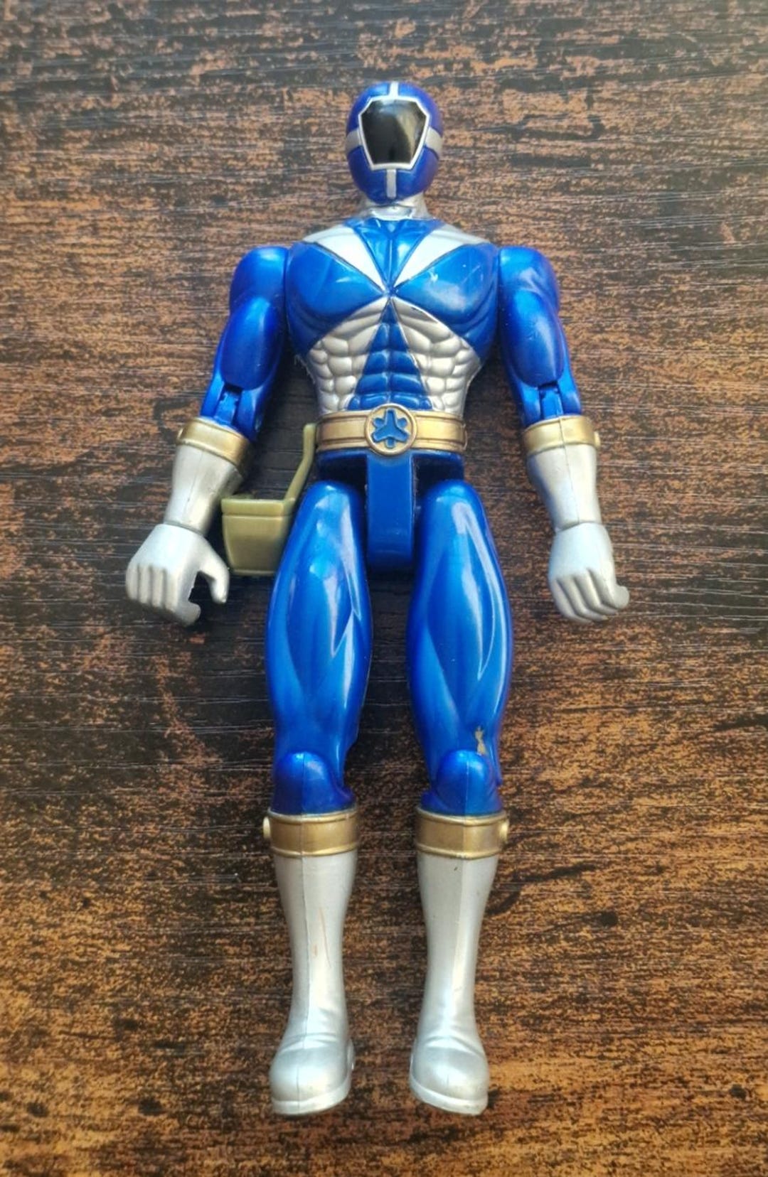 Bandai Power Rangers Lightspeed Rescue Red Ranger Figure 1999 Blue ...