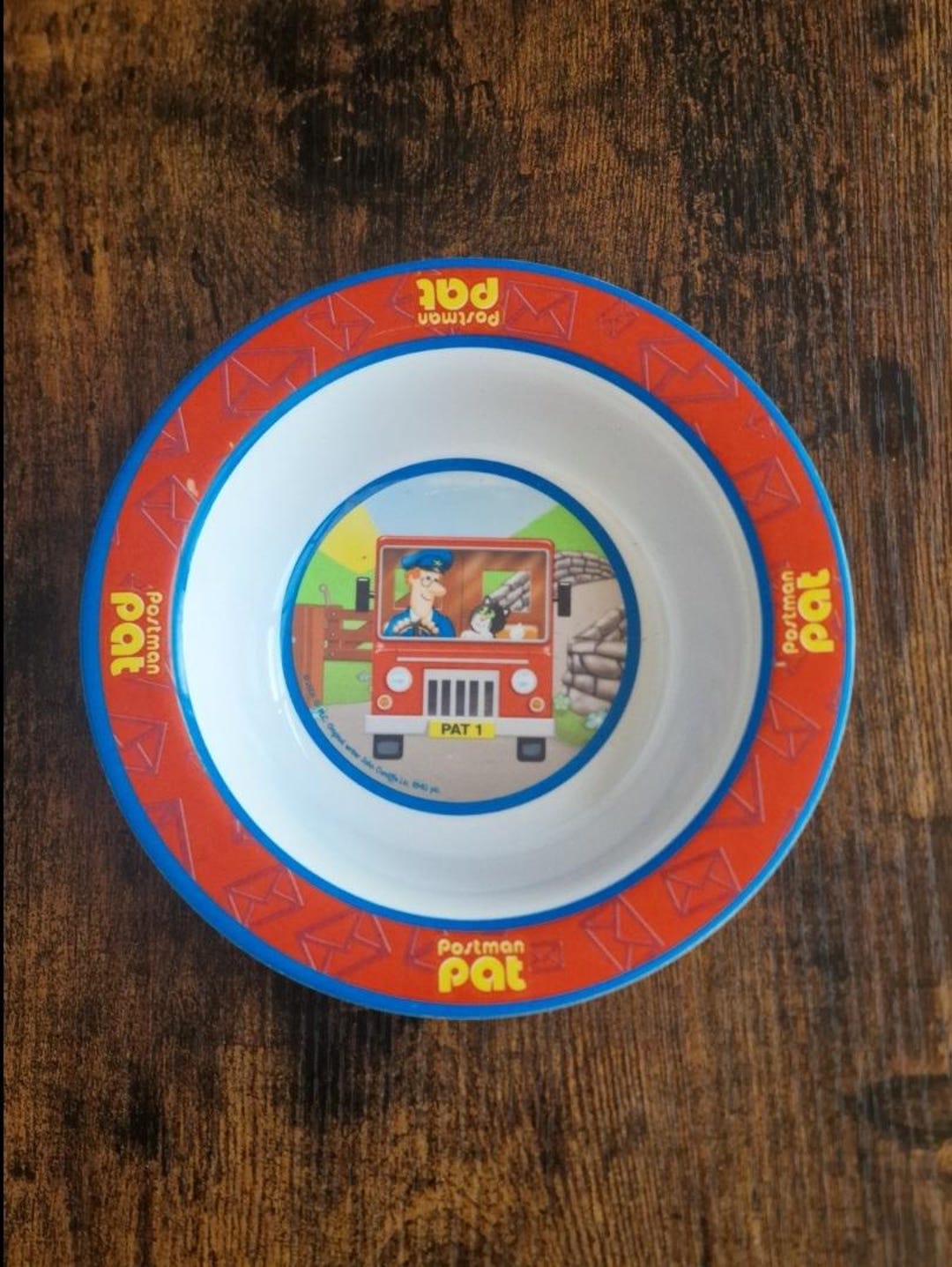 Vintage Postman Pat Plastic Bowl - Etsy