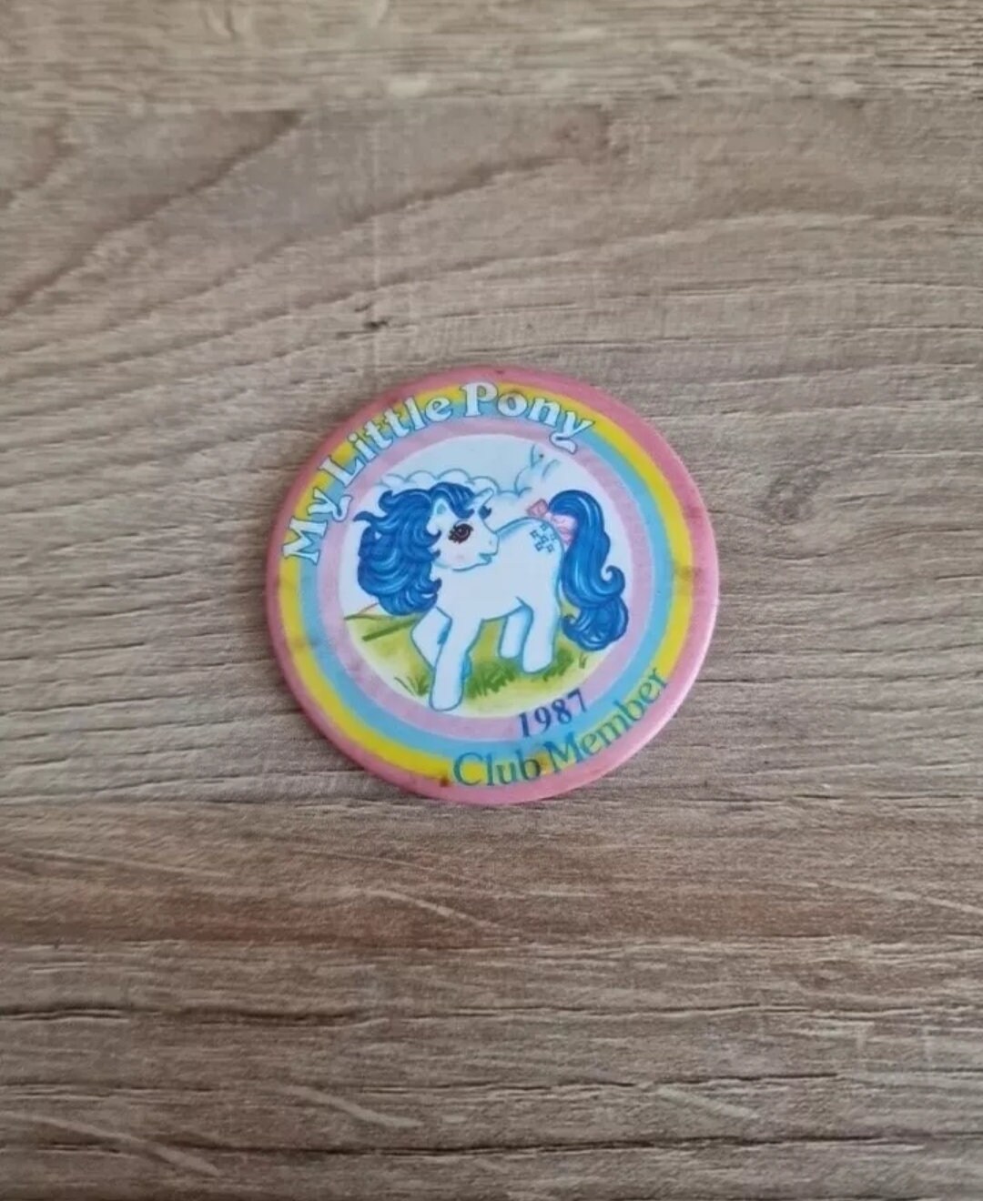 Vintage Collectible Pin Badge MLP My Little Pony Club Member 1987 - Etsy