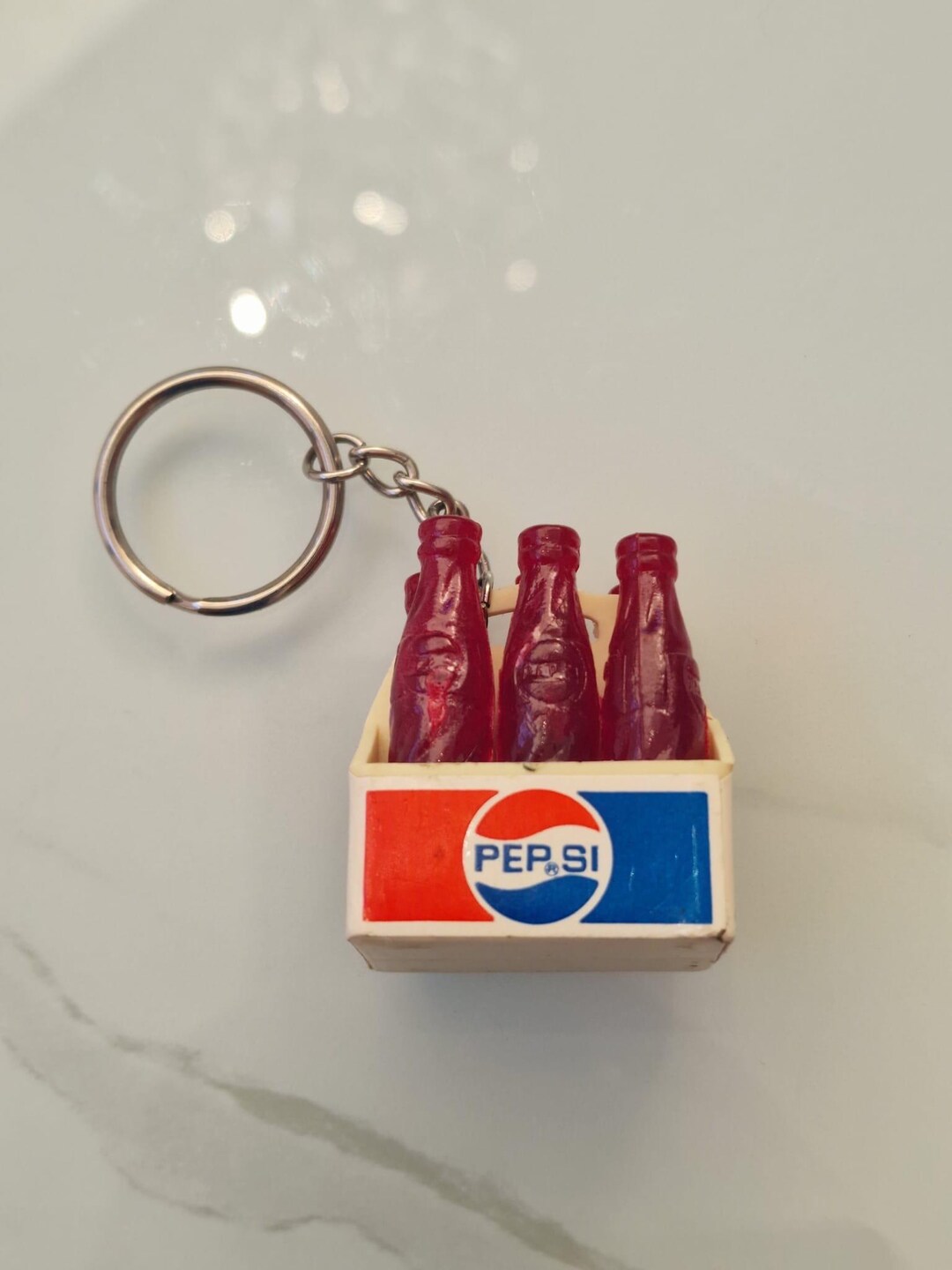 Vintage Pepsi Keychain - Etsy