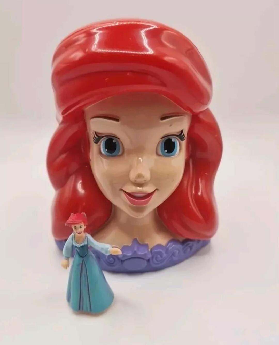 Vintage Polly Pocket Little Mermaid Disney Portrait Head Playset - Etsy