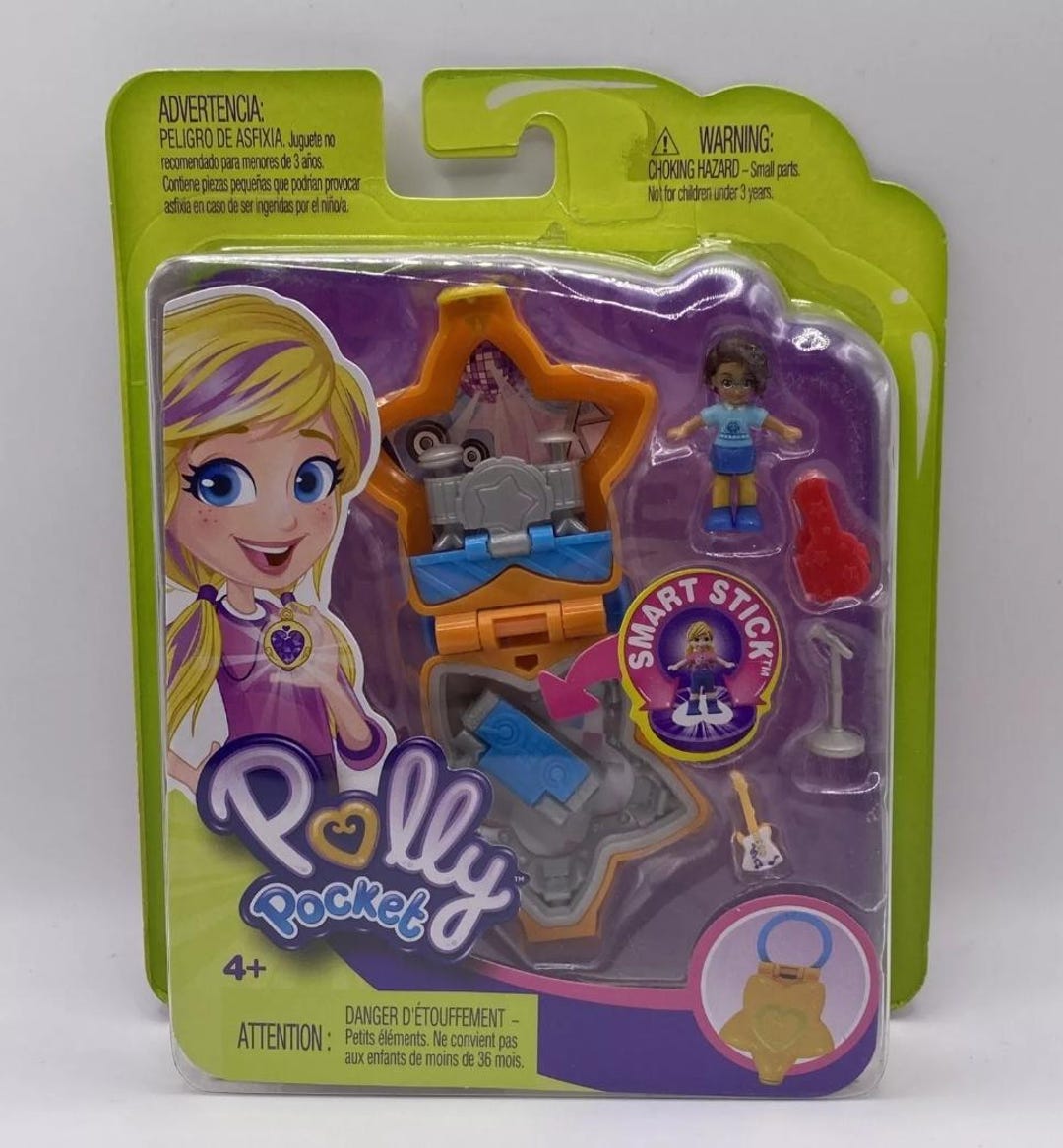 Polly Pocket Tiny Pocket Places Concert Compact Classic Tiny Doll - Etsy