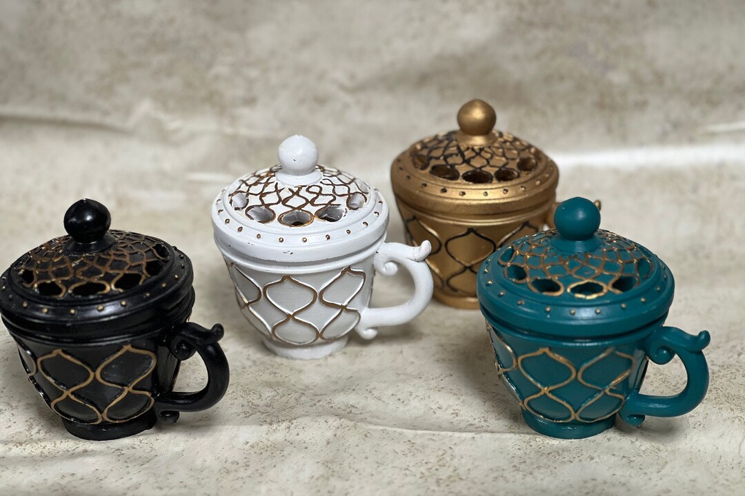 Cup Shaped Bakhoor Burner/ Oud Burner/ Resin Burner/ Frankincense ...
