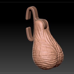 Croc Balls 3D Printed Nutz Nuts Clip on Fun Testicles Penis Cock Dino ...
