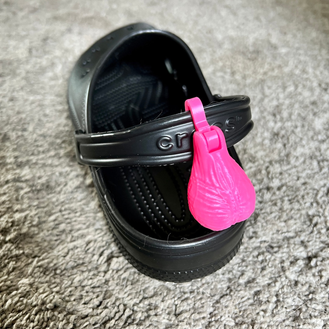 Croc Balls 3D Printed Nutz Nuts Clip on Fun Testicles Penis Cock Dino ...