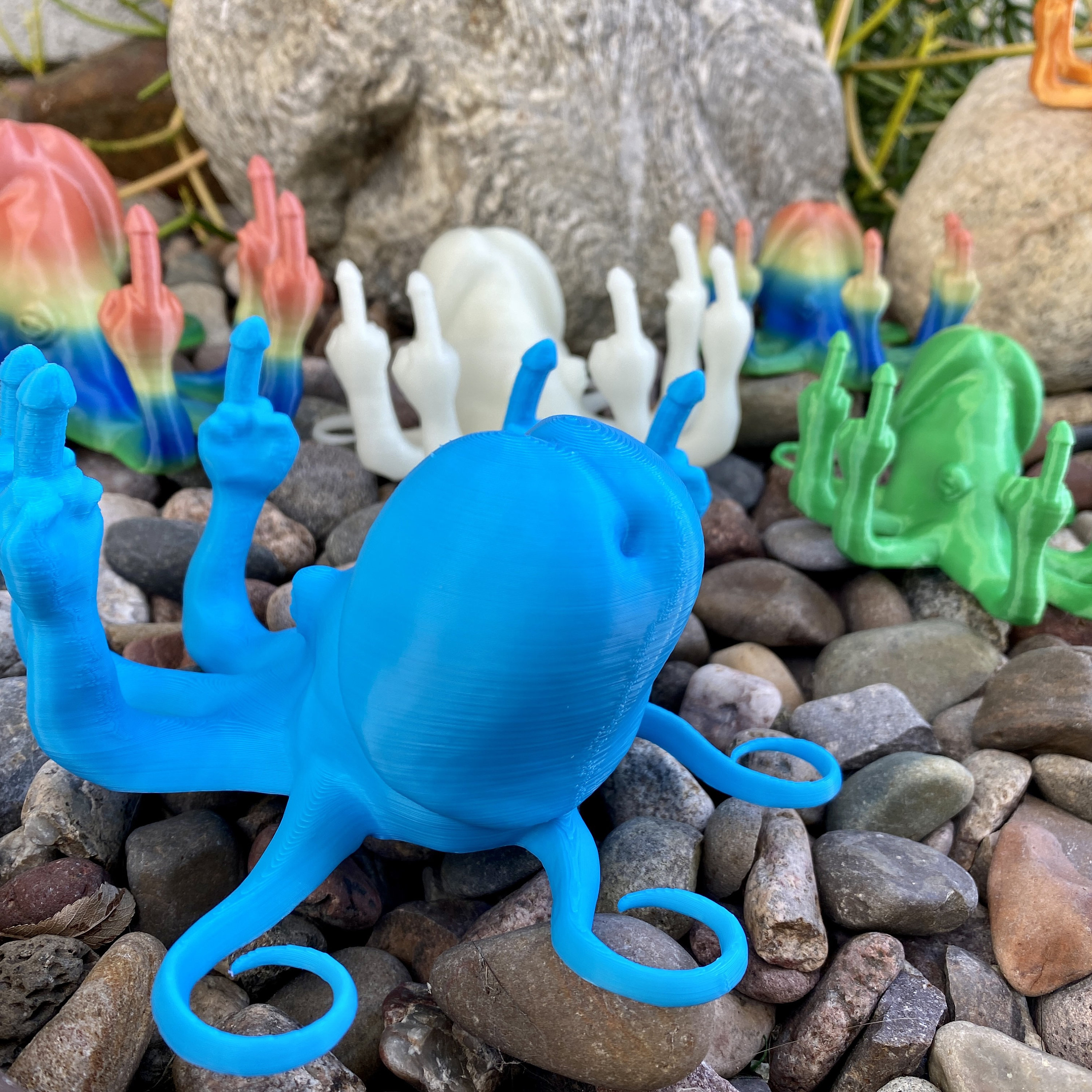 Dicktopus Fucktopus Angry Octopus Penis Middle Finger - Etsy Canada