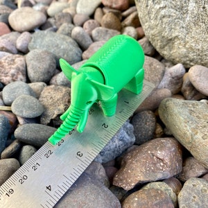 Cute Elephant 3D Printed Moveable Toy Decorative Novelty Gift Mothers ...