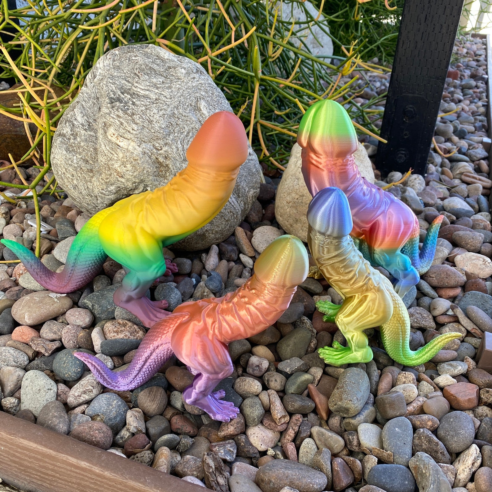 Rainbow Dino-dick Dickasaurus Rex Bachelorette Party Gift - Etsy