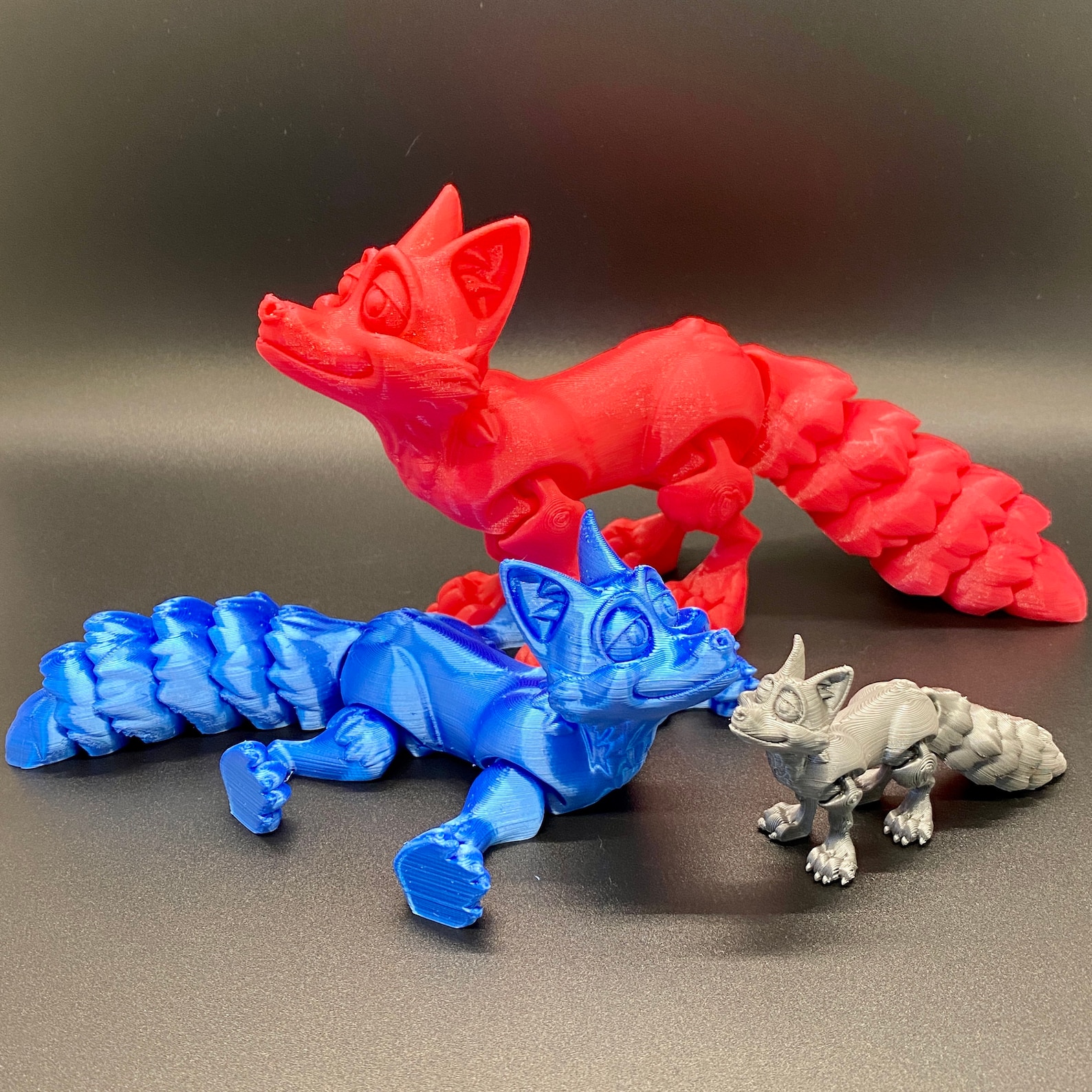 Cute Flexi Fox Fidget Toy Seen on Tiktok Articulated Kids - Etsy