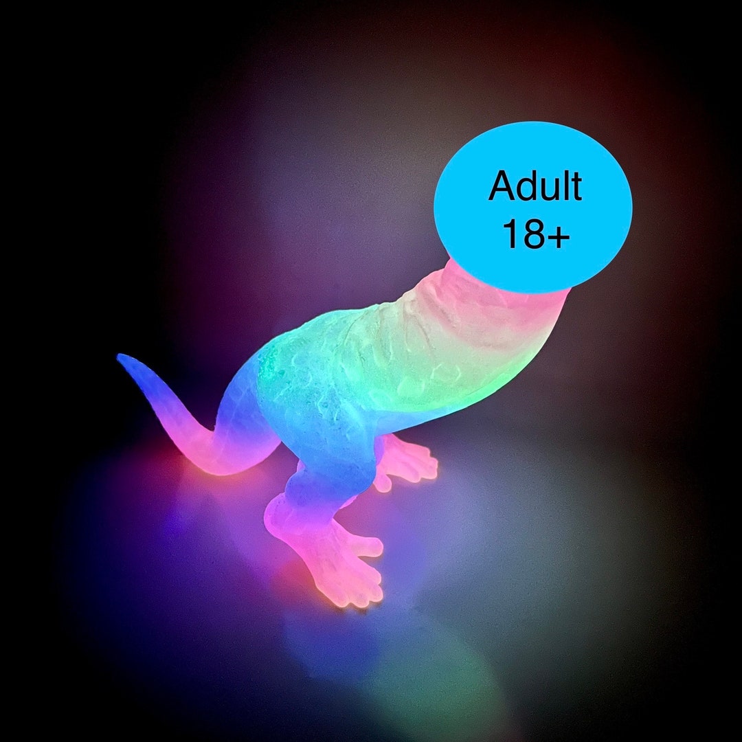 Glow in the Dark! Dino-dick Dickasaurus Rex Bachelorette Party Gift ...