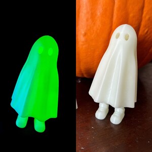 Cute Ghost Standing With Legs 3D Printed Model Arrives Before Halloween ...