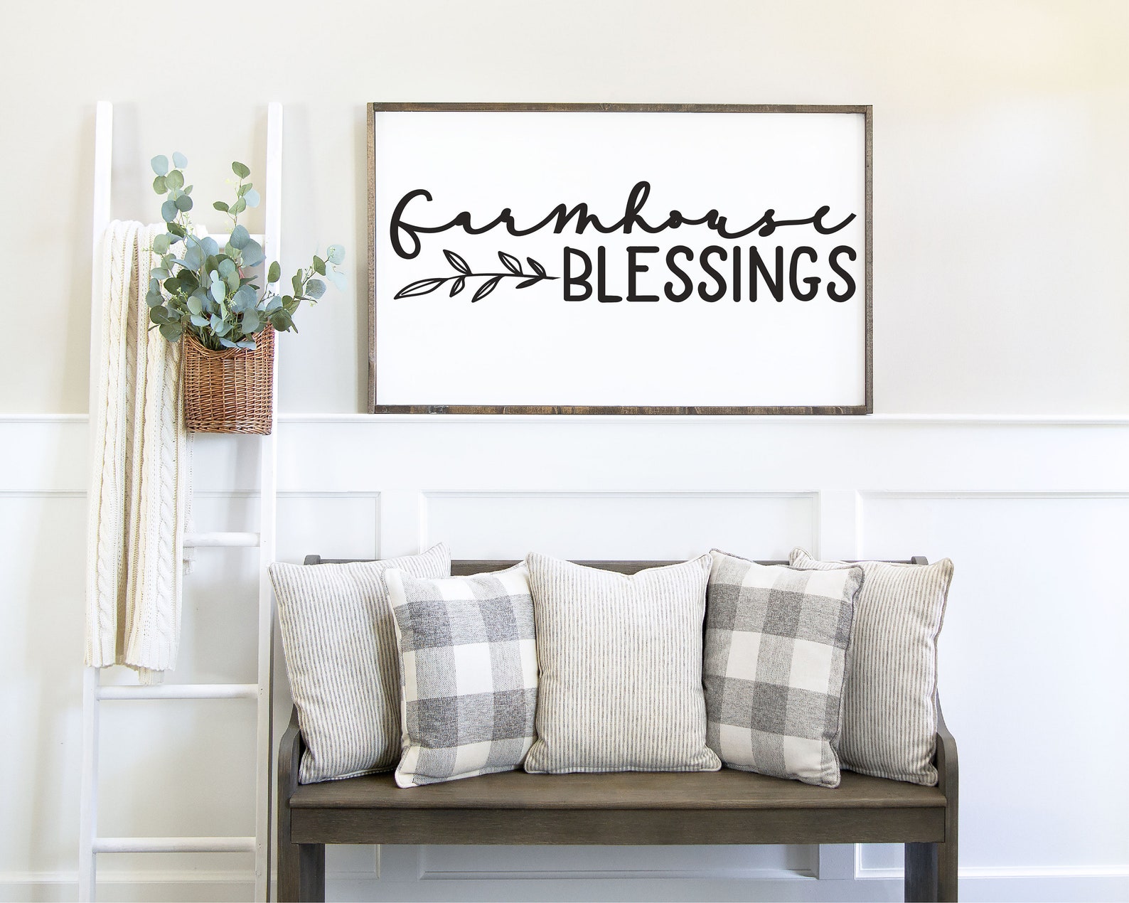 Farmhouse Blessings Svg Cut File, Cricut Farmhouse Svg, Silhouette Dxf ...