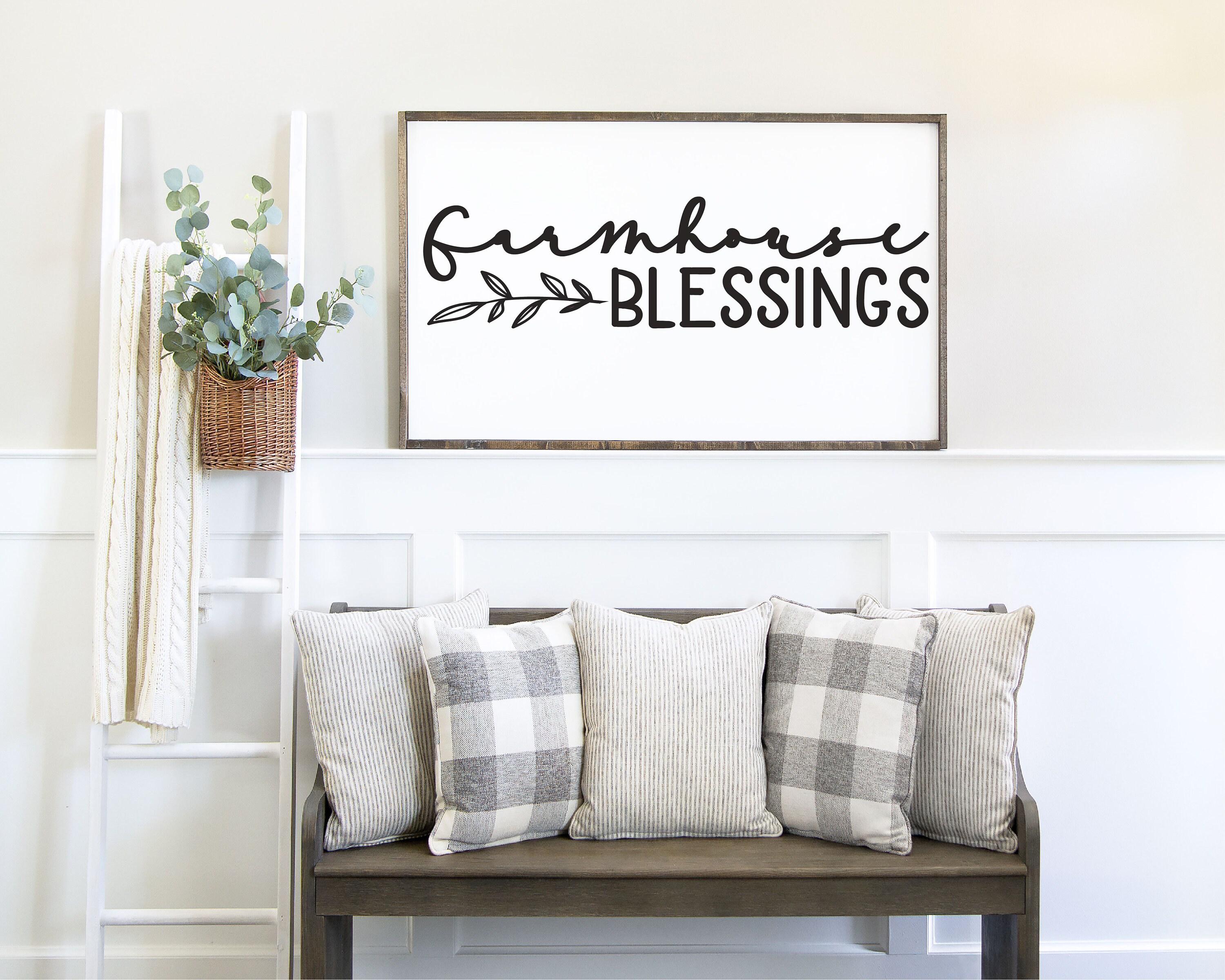 Farmhouse Blessings Svg Cut File, Cricut Farmhouse Svg, Silhouette Dxf ...