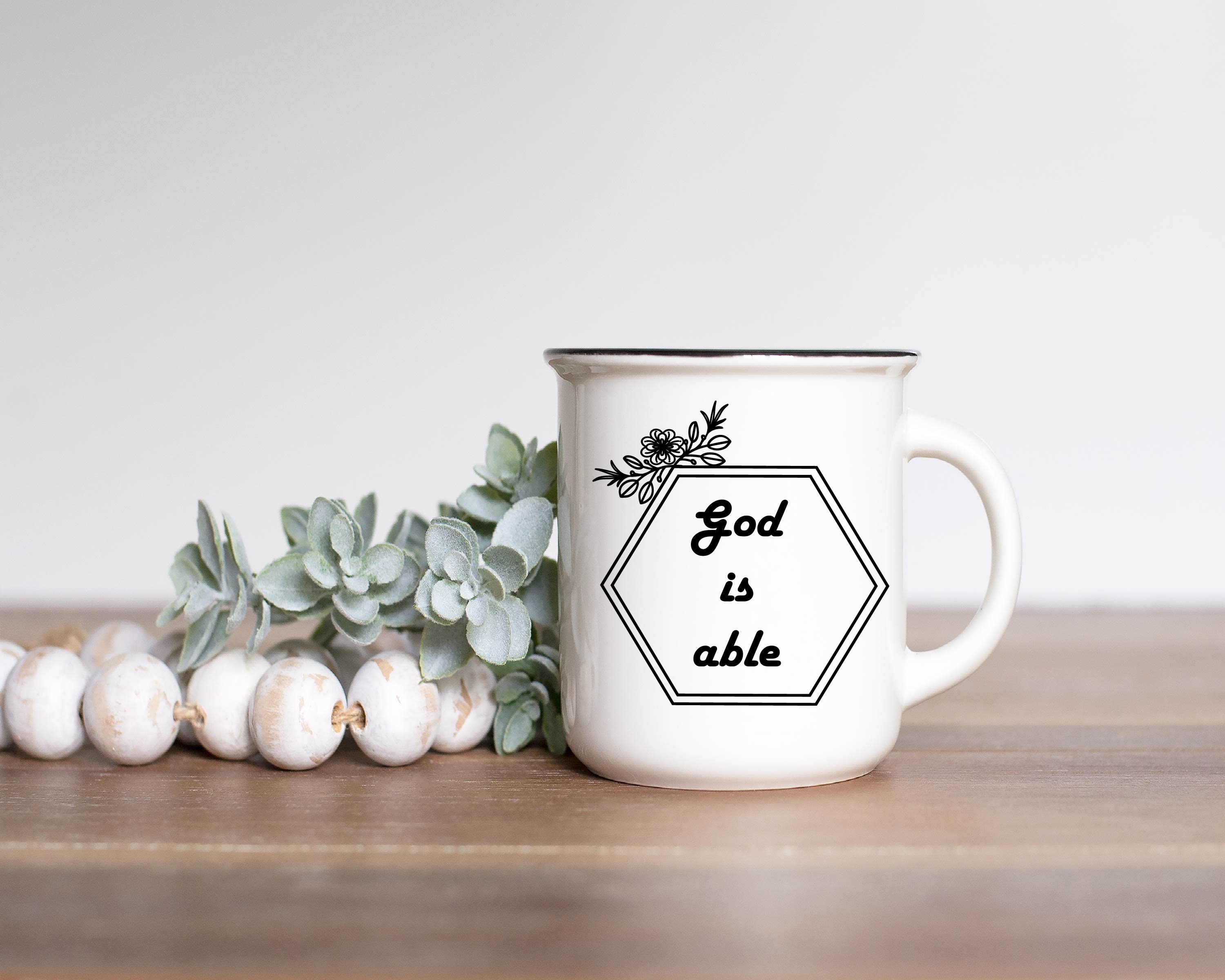God is Able Modern Svg Png Dxf Jpeg Eps Cricut Ready to Cut Graphic ...