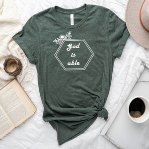 God is Able Modern Svg Png Dxf Jpeg Eps Cricut Ready to Cut Graphic ...