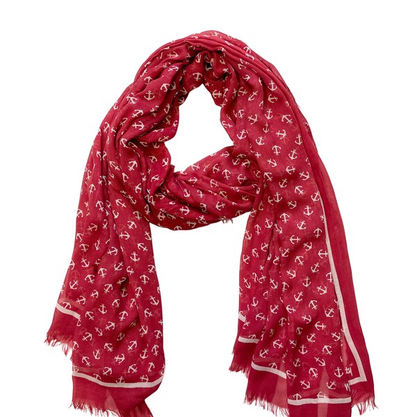 Anchor Scarf - Etsy