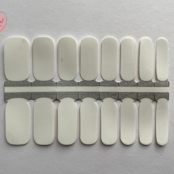 Solid Nail Stickers - Etsy