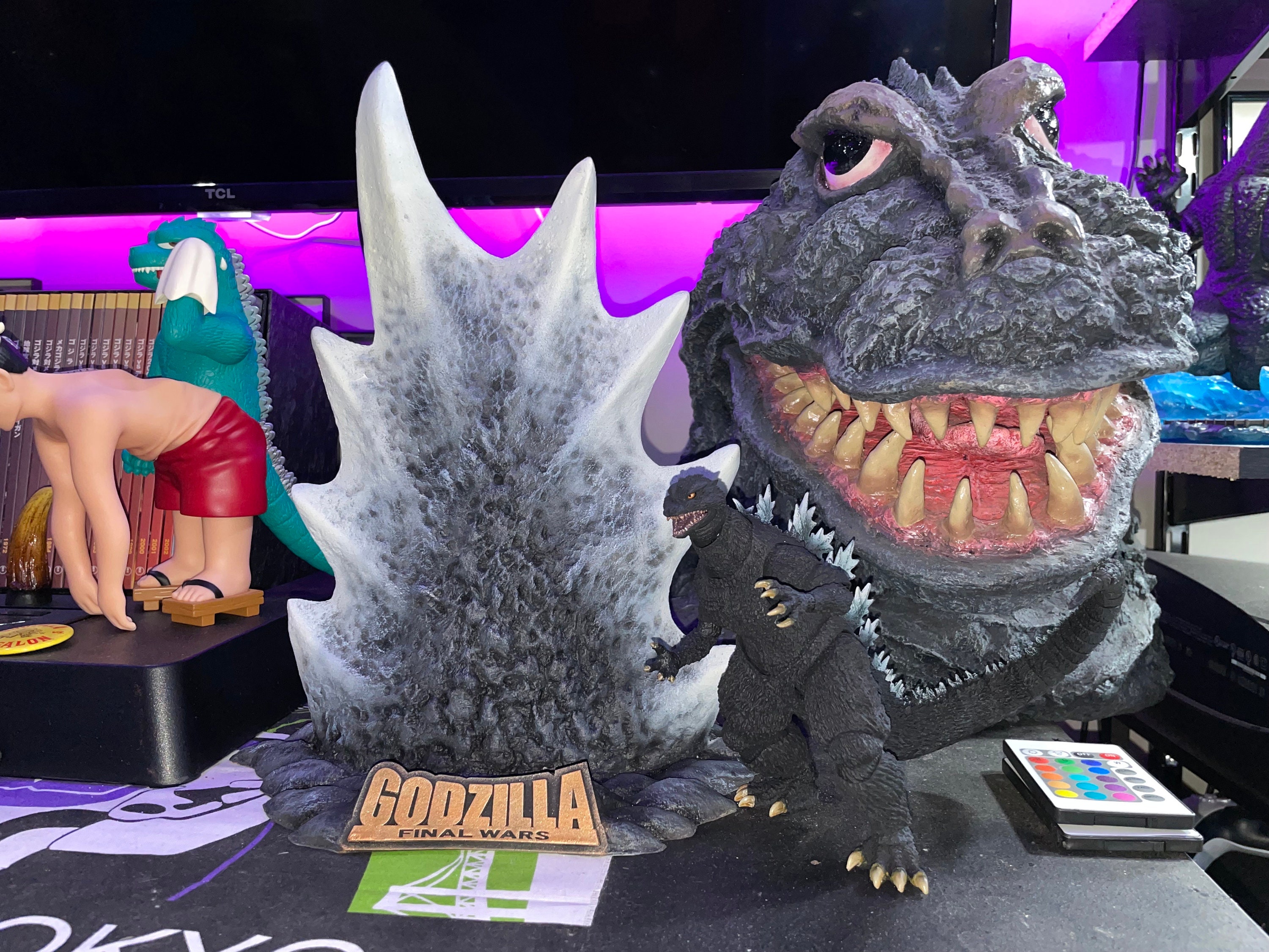 Godzilla Final Wars Resin Spine Prop Display Piece - Etsy