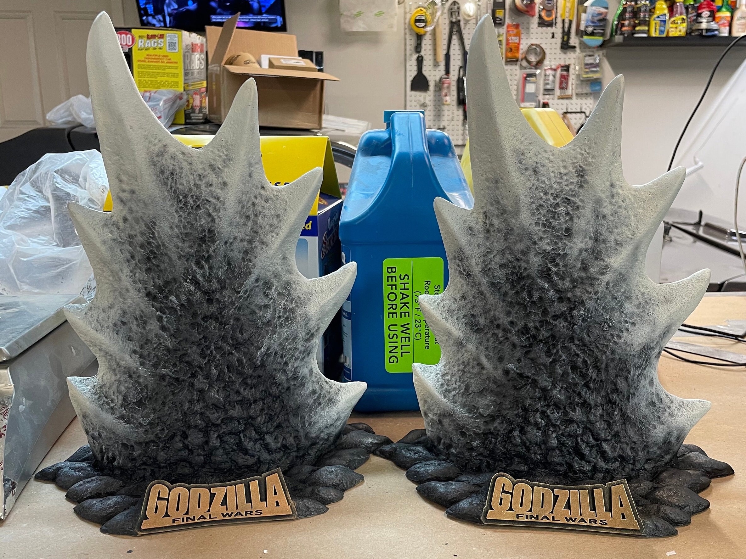 Godzilla Final Wars Resin Spine Prop Display Piece - Etsy