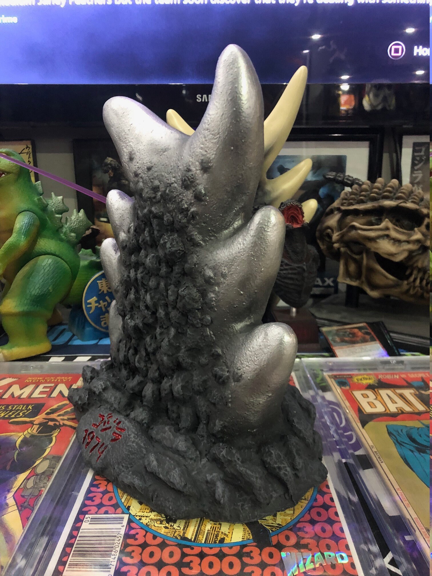 Godzilla 1974 Resin Spine Prop Display Piece - Etsy