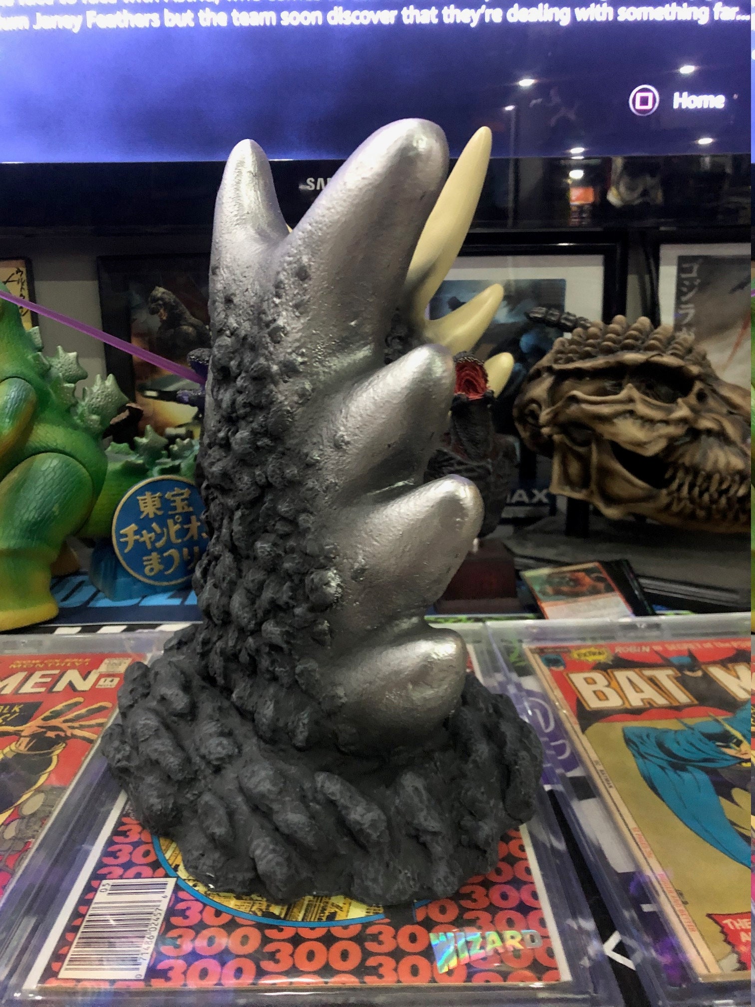 Godzilla 1974 Resin Spine Prop Display Piece - Etsy