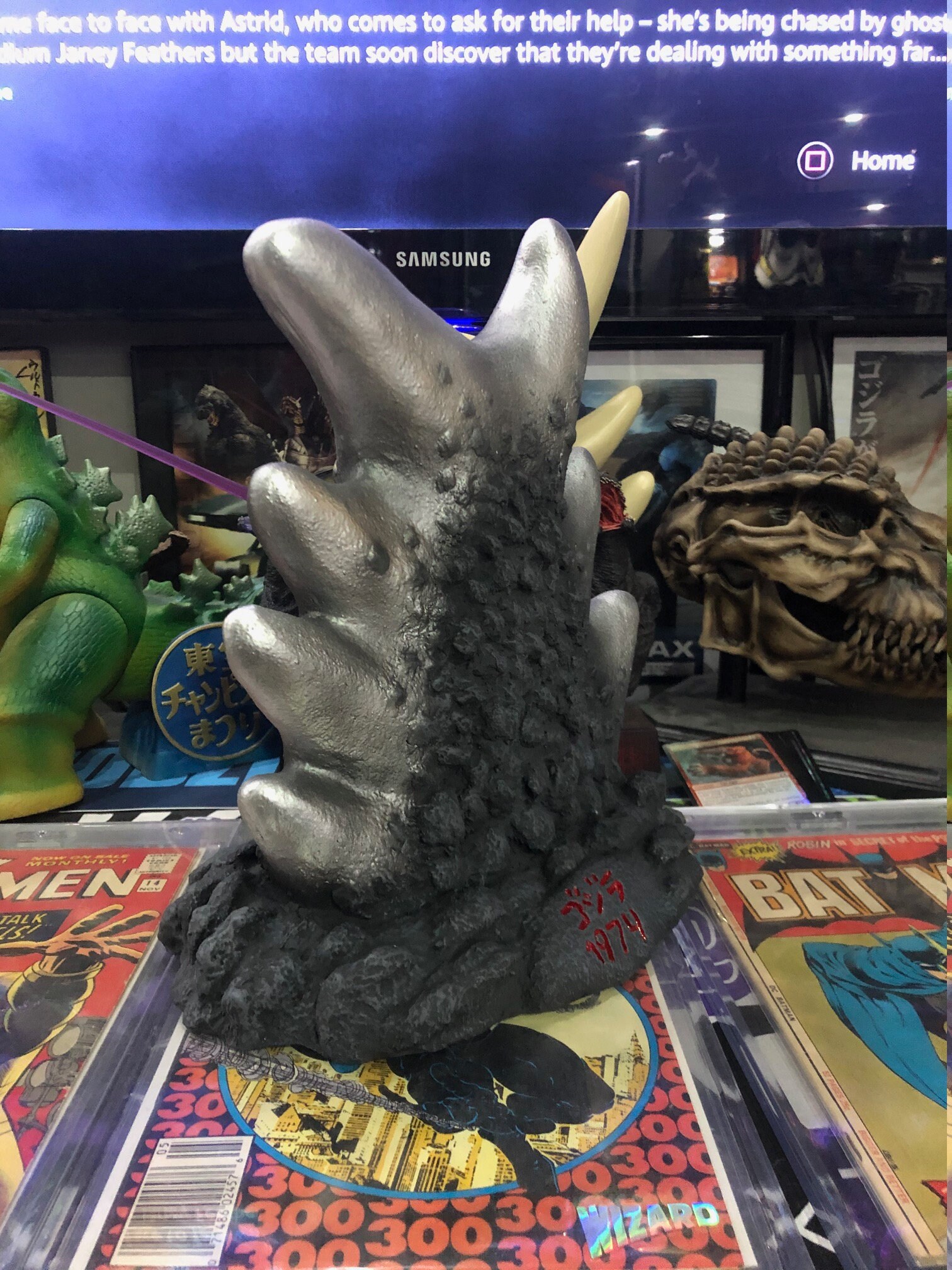 Godzilla 1974 Resin Spine Prop Display Piece - Etsy