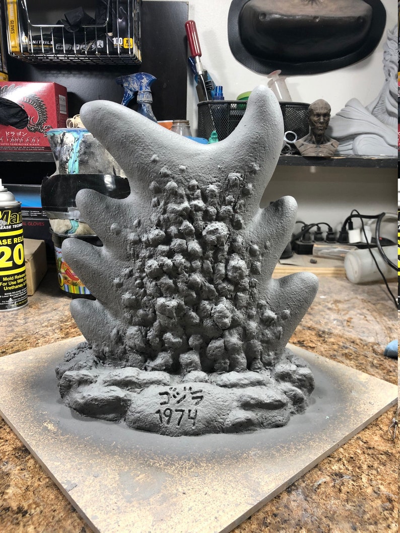 Godzilla 1974 Resin Spine Prop Display Piece - Etsy