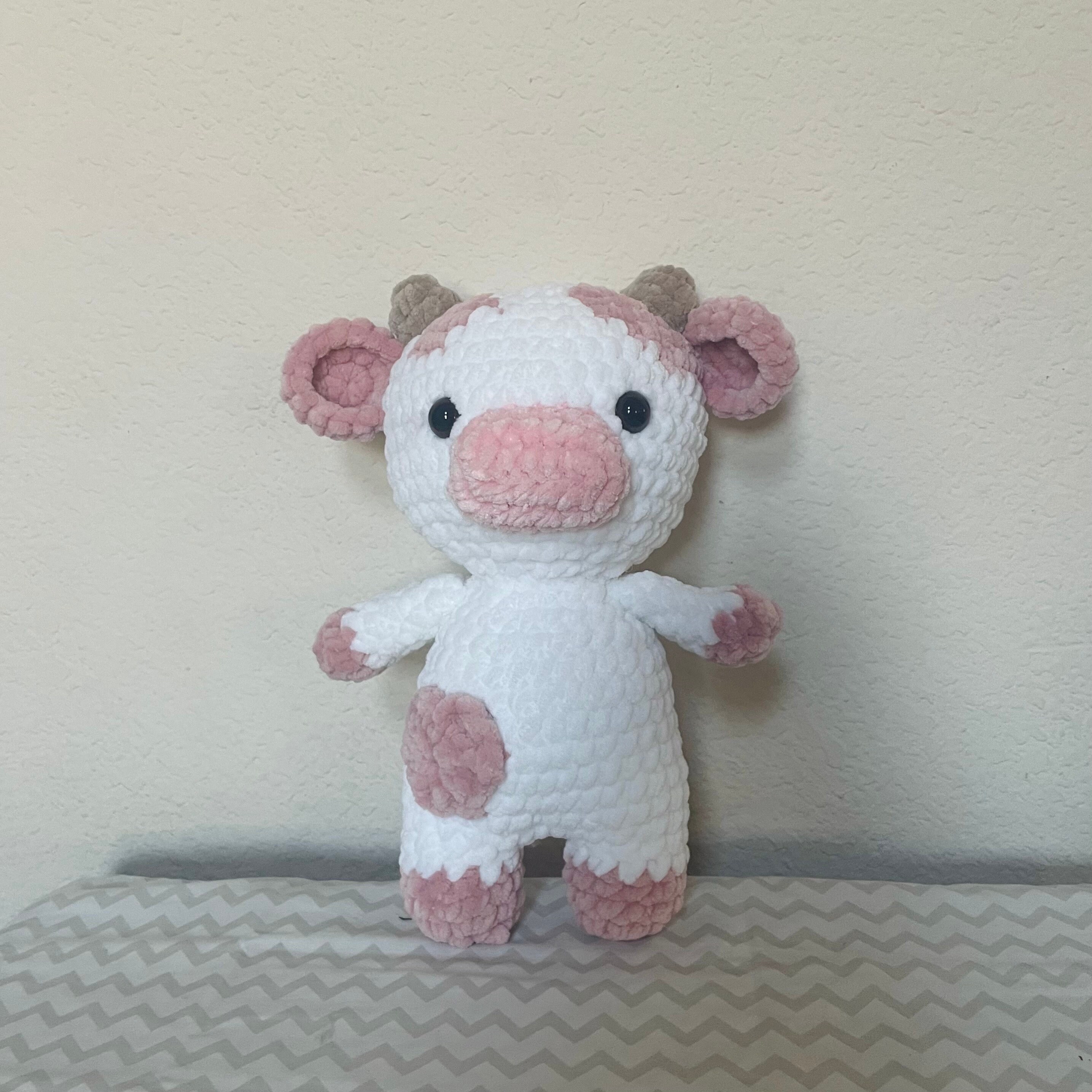 Large Crochet Cow Crochet Jumbo Cows Crochet Chocolate and - Etsy