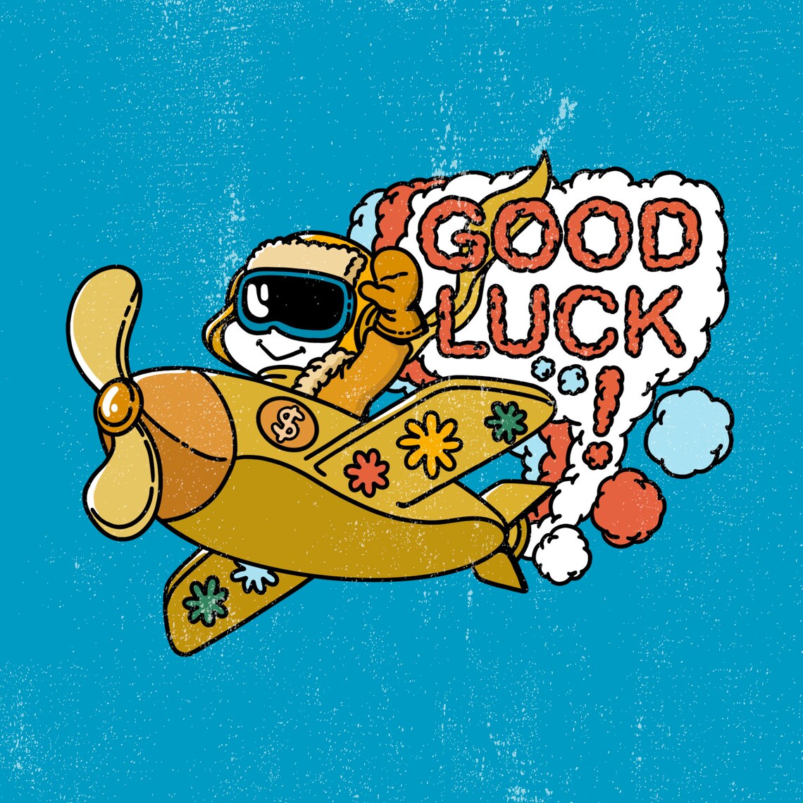 GOOD LUCK Poster Print Wall Decor Cadeau | Etsy