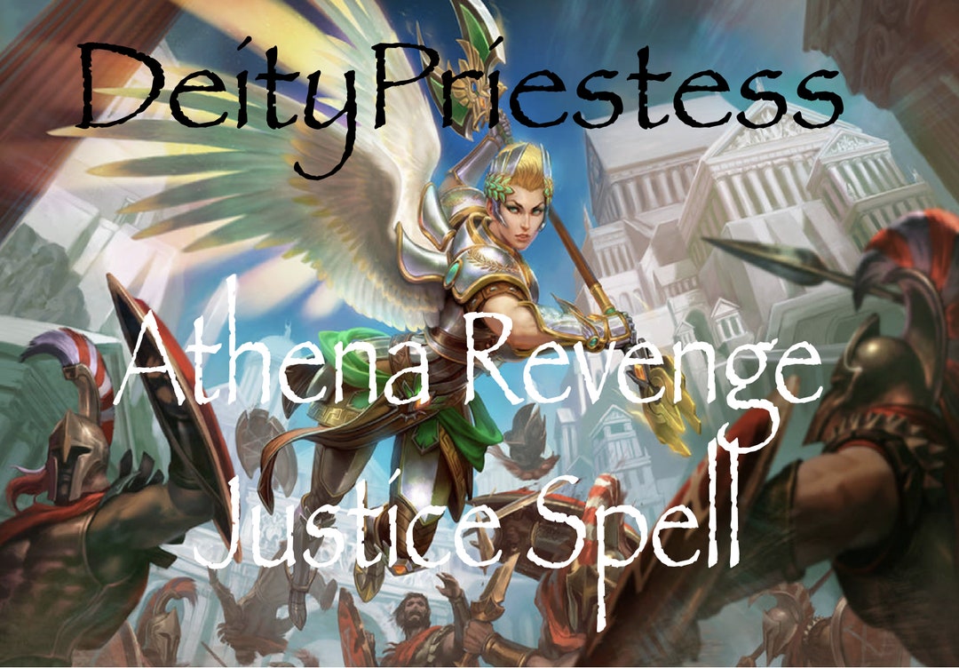 Athena Revenge Justice Spell Karma Service Make Them Pay - Etsy
