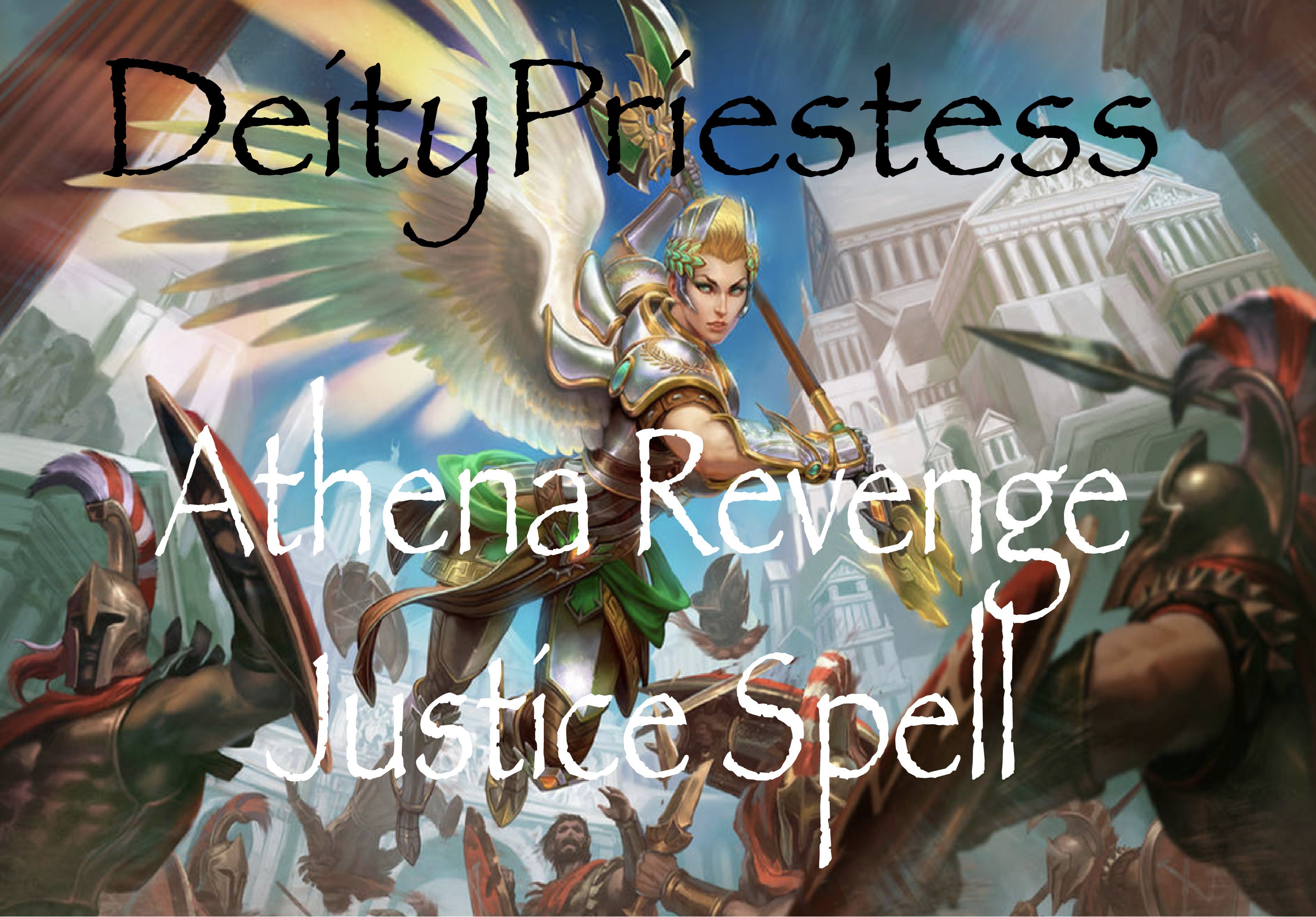 Athena Revenge Justice Spell Karma Service Make Them Pay | Etsy