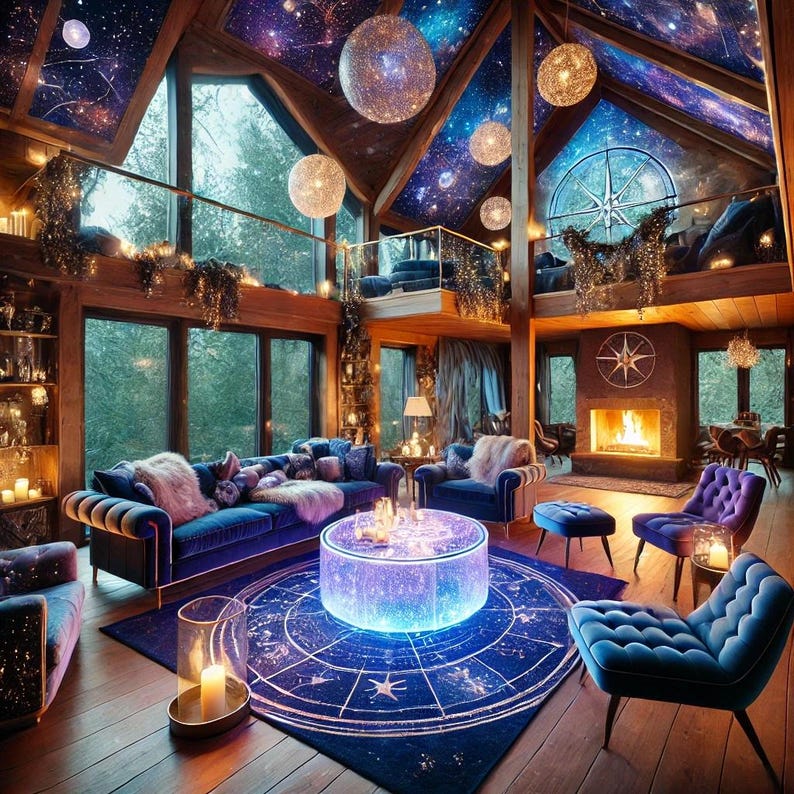 Upscale Treehouse Astral Abode Portal Attunement Gift by Priestess for ...