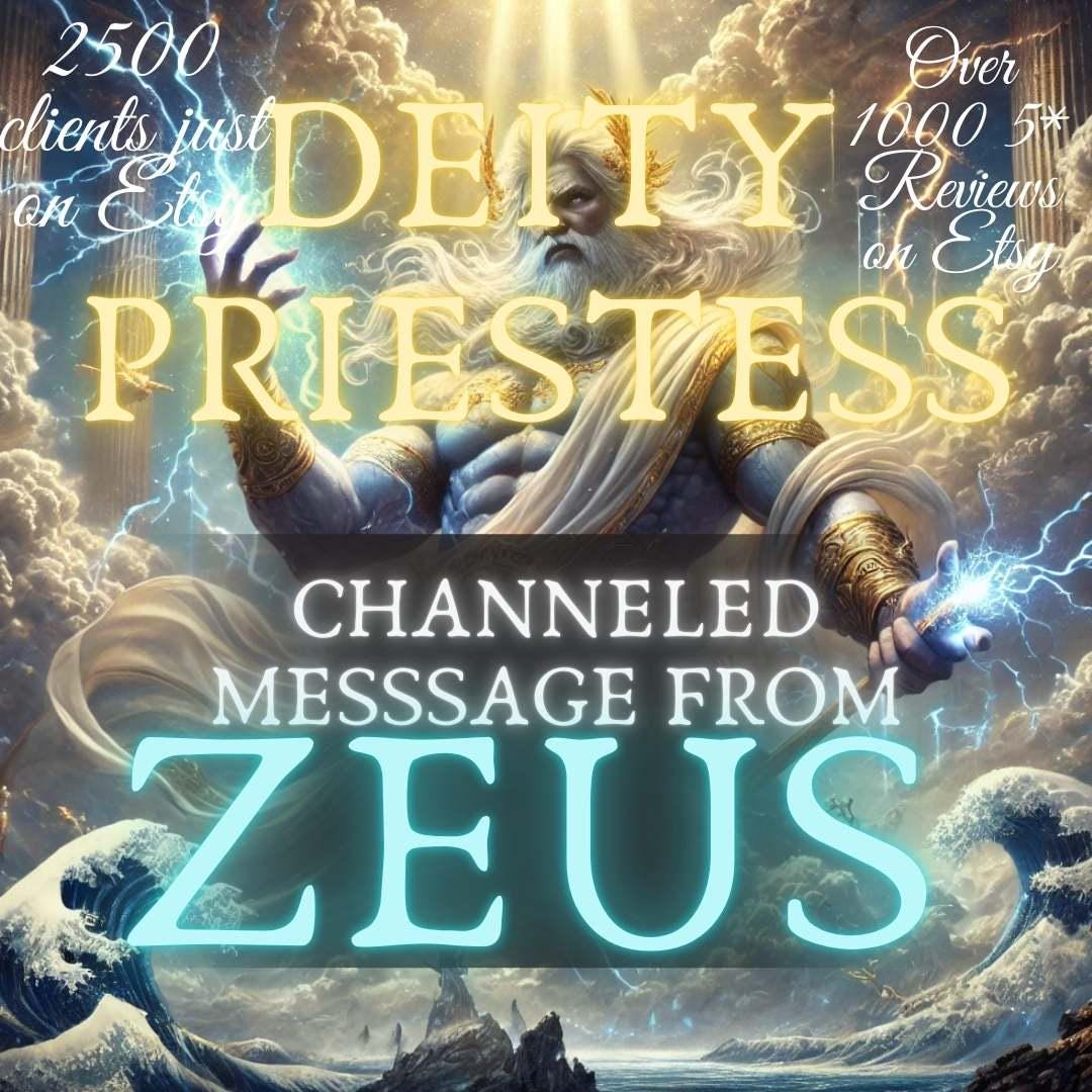 Channeled Message From Zeus Psychic Reading Channeled Spirit Guide ...