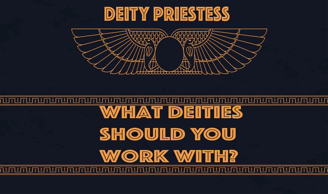 What Deities You Should Work With Ask Deity Priestess Short Reading - Etsy
