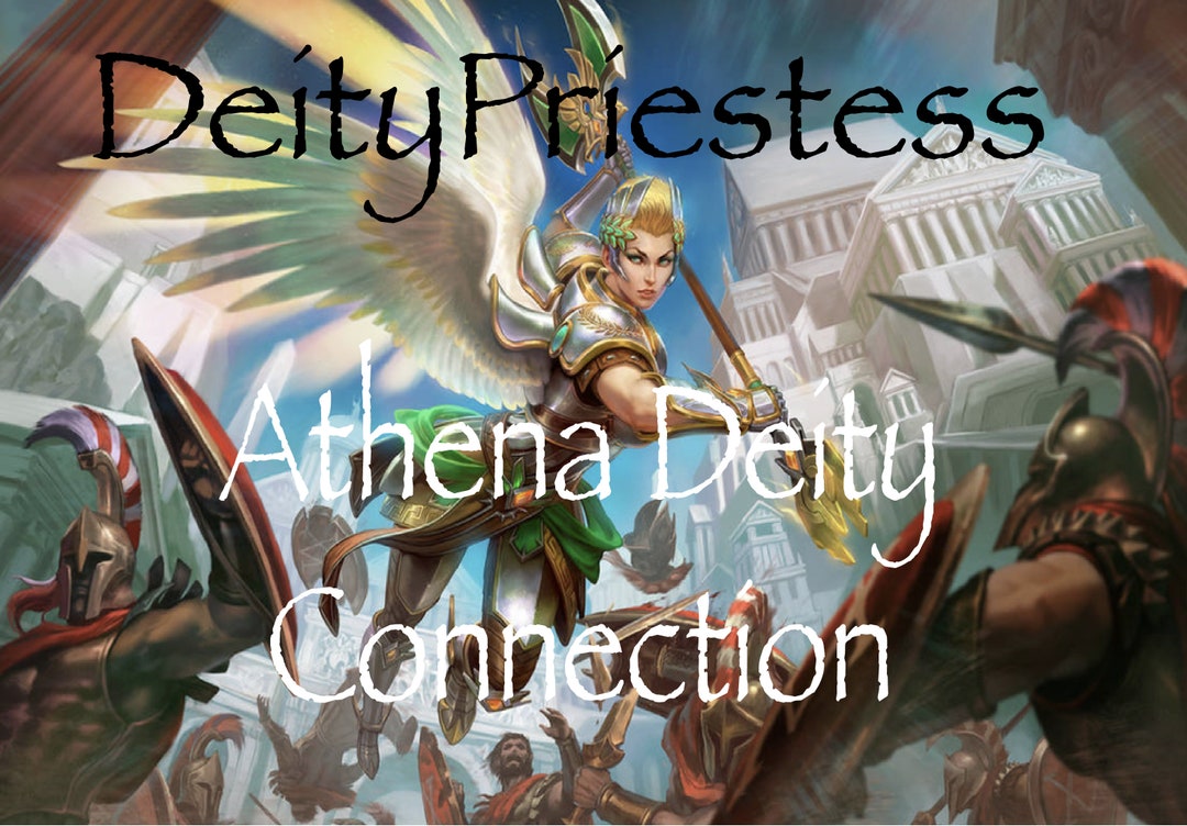 Athena Deity Connection Connection With Deitry and Binding - Etsy
