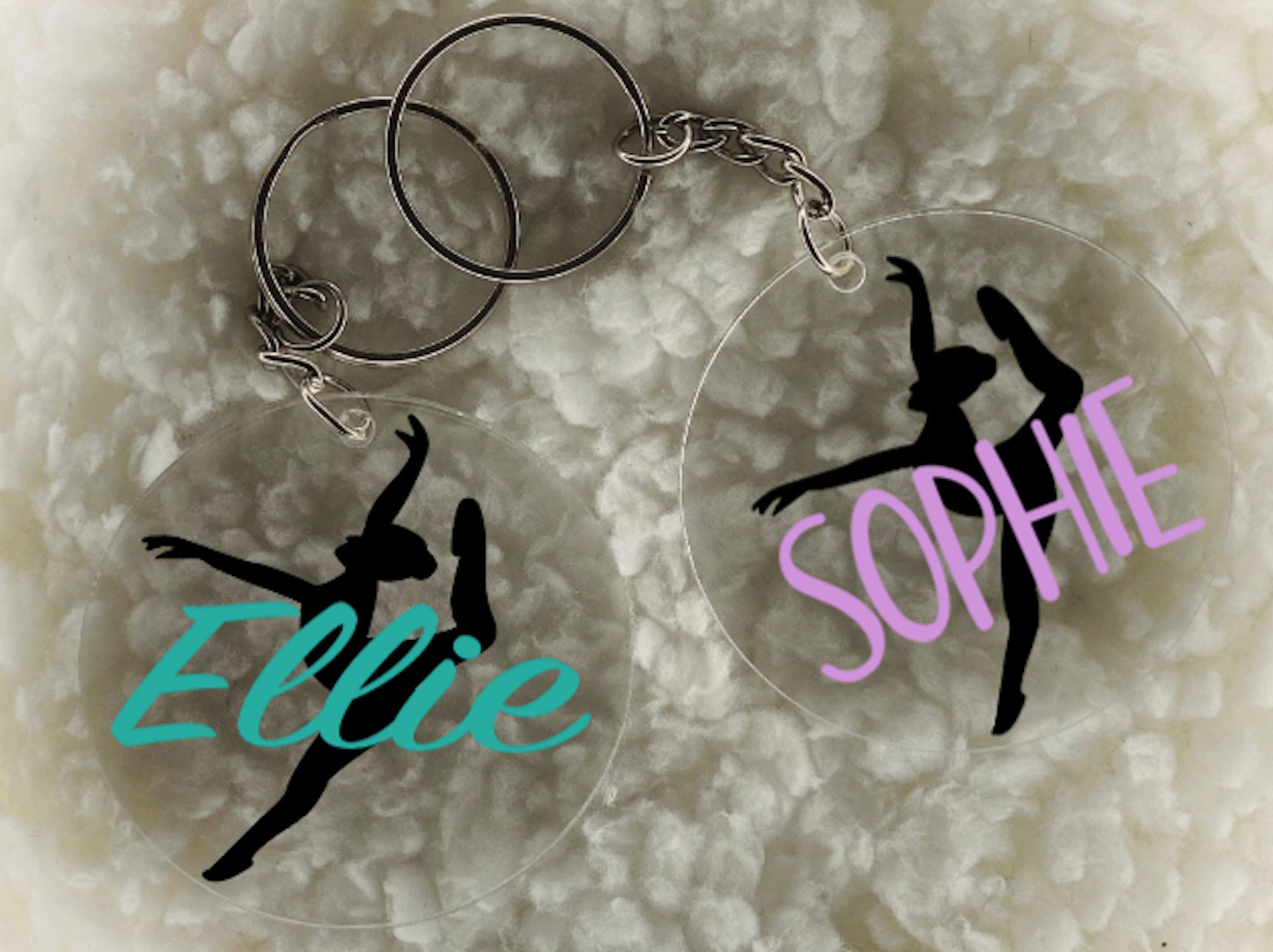 Custom Dancer Acrylic Keychain Personalized Dancer Acrylic | Etsy