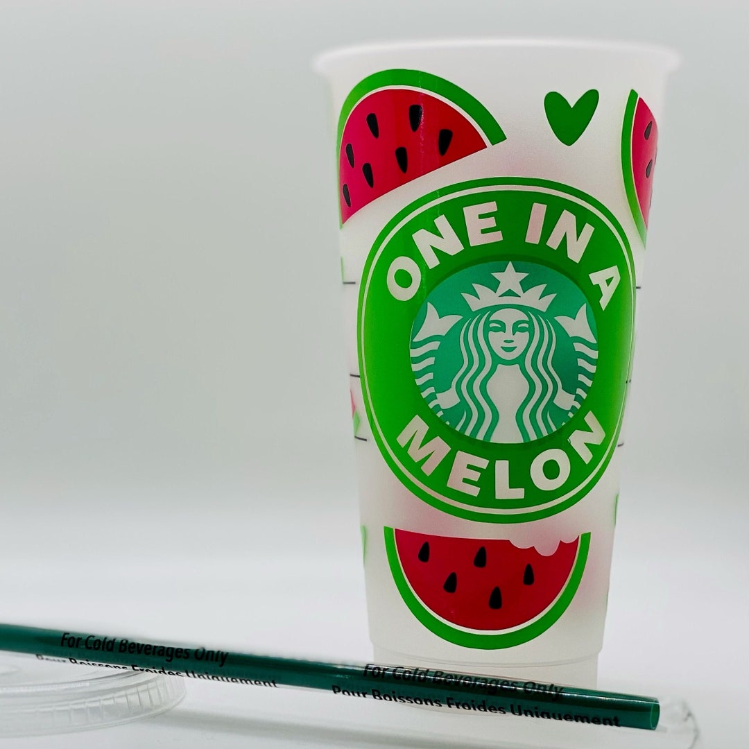 One in a Melon Cold Cup, Watermelon Cold Cup, Summer Cold Cup, Spring ...