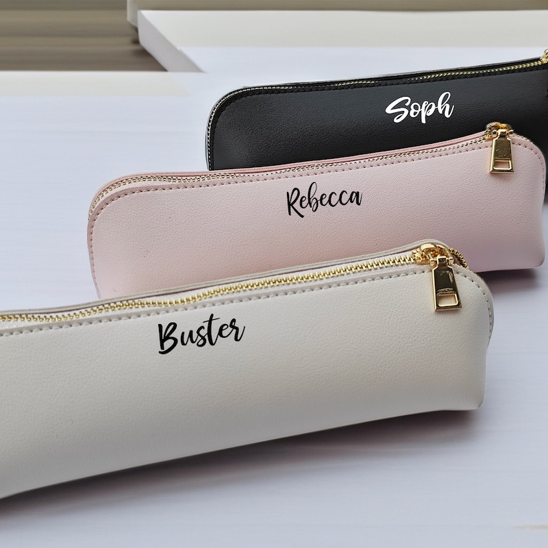 Small Slim Pencil Case - Etsy