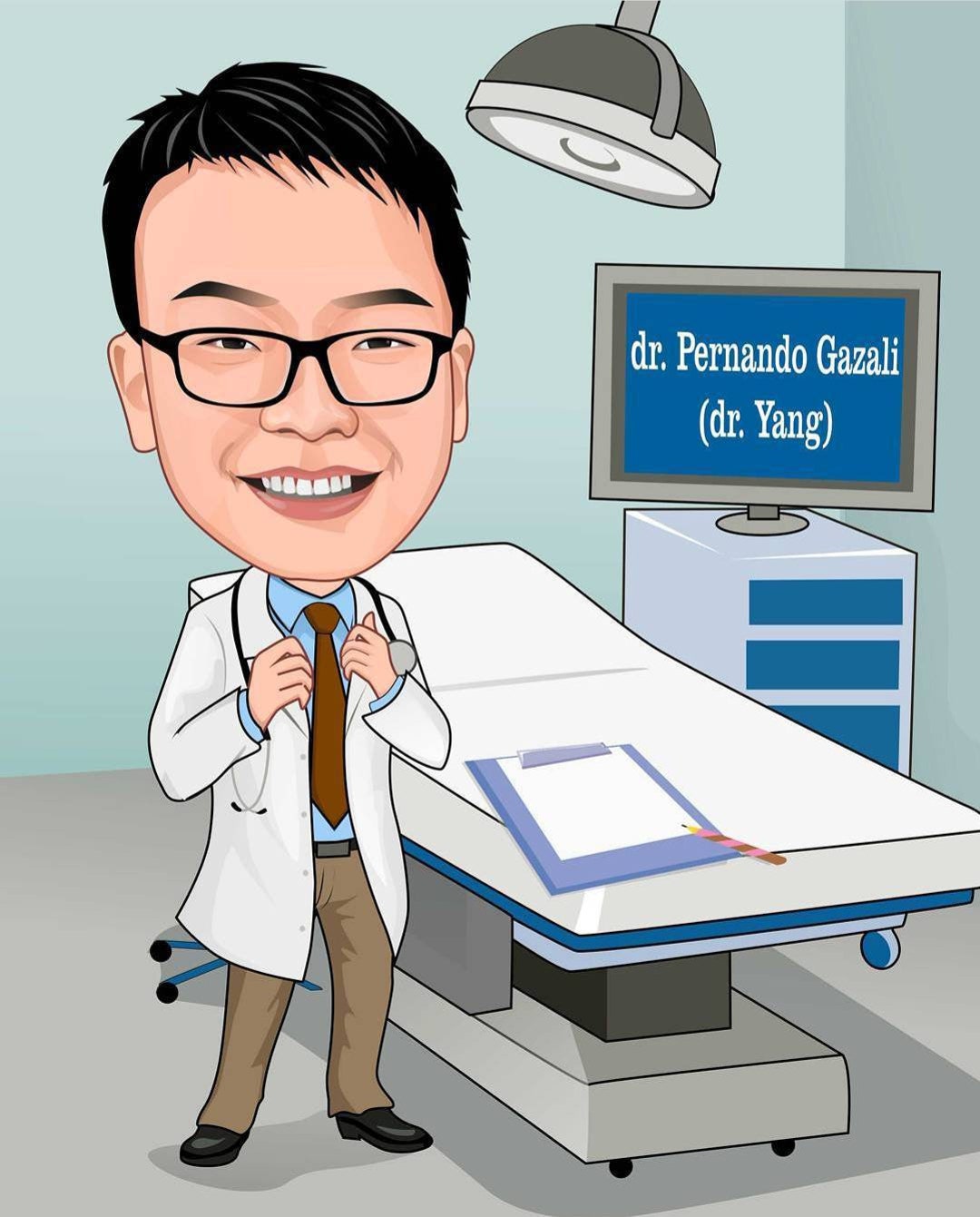 Doctor Caricature Drawing From Photo, Custom Cartoon Portrait , Drawing ...