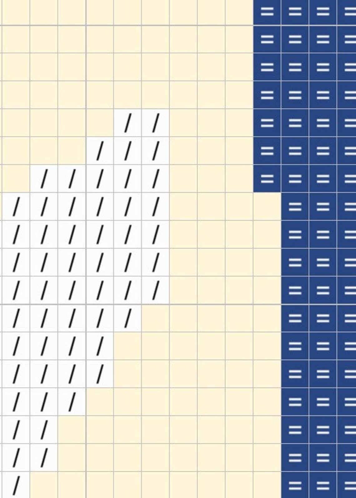 Invisible Disability Symbol Cross Stitch Pattern PATTERN | Etsy