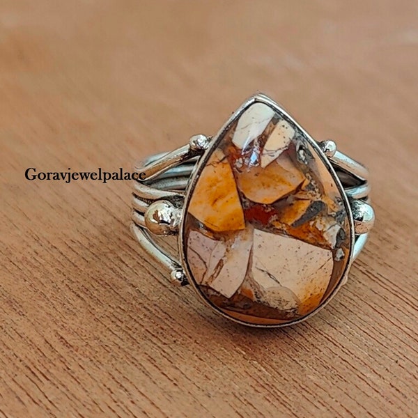 Mookaite Ring - Etsy