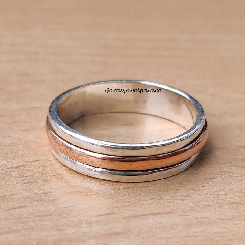 Silver Copper Ring - Etsy