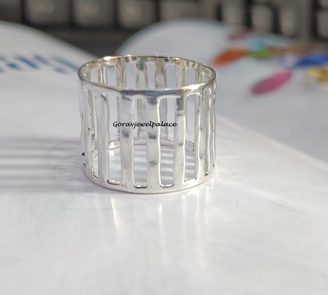 Thumb Band Ring, 925 Sterling Silver Ring, Designer Ring, Handmade Ring ...
