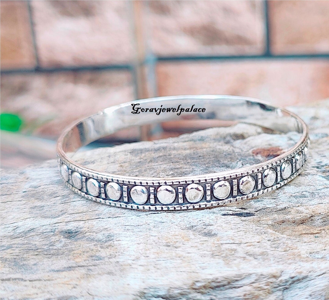 Beautiful Designer Bangle~ 925 Sterling Silver Bangle~ Top Quality ...