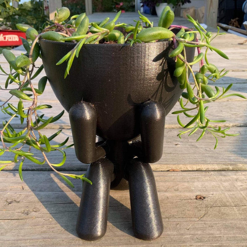 3d Printed People Planter - Etsy
