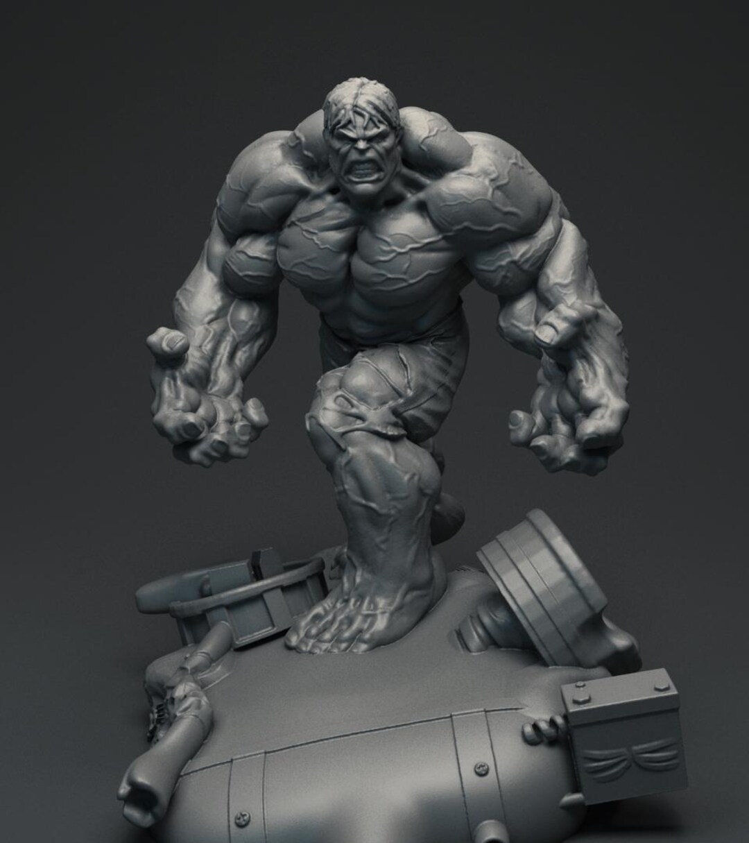 Hulk Figure STL - Etsy