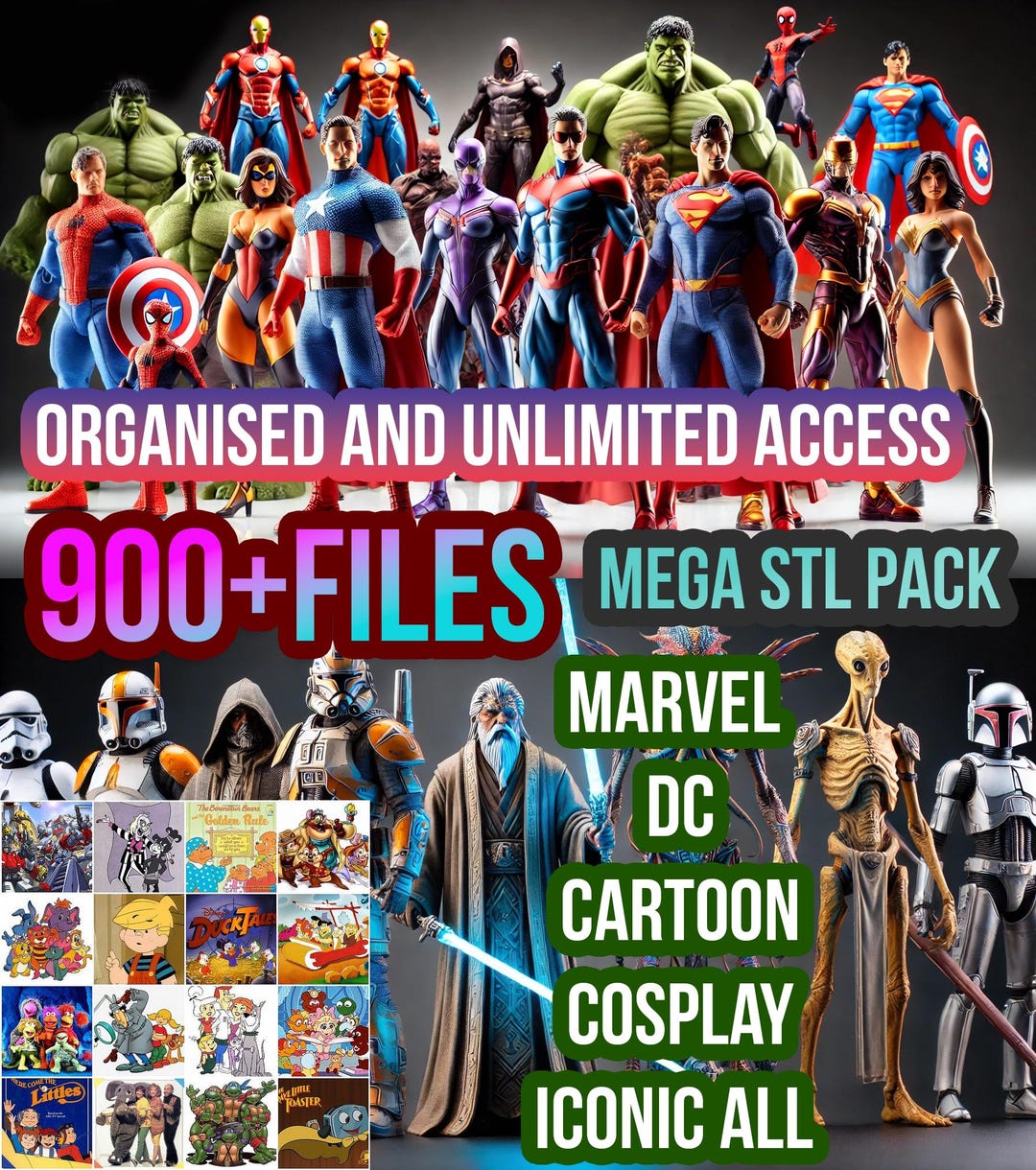 STL Mega Pack - Etsy