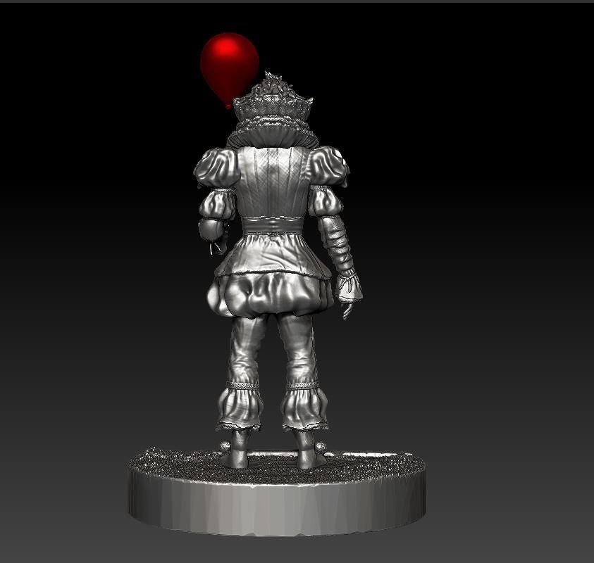 It - Pennywise - the Clown - STL - - Etsy